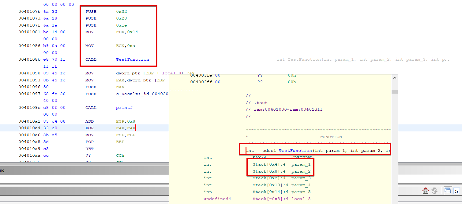 Calling Conventions for Reverse Engineering | tufan.